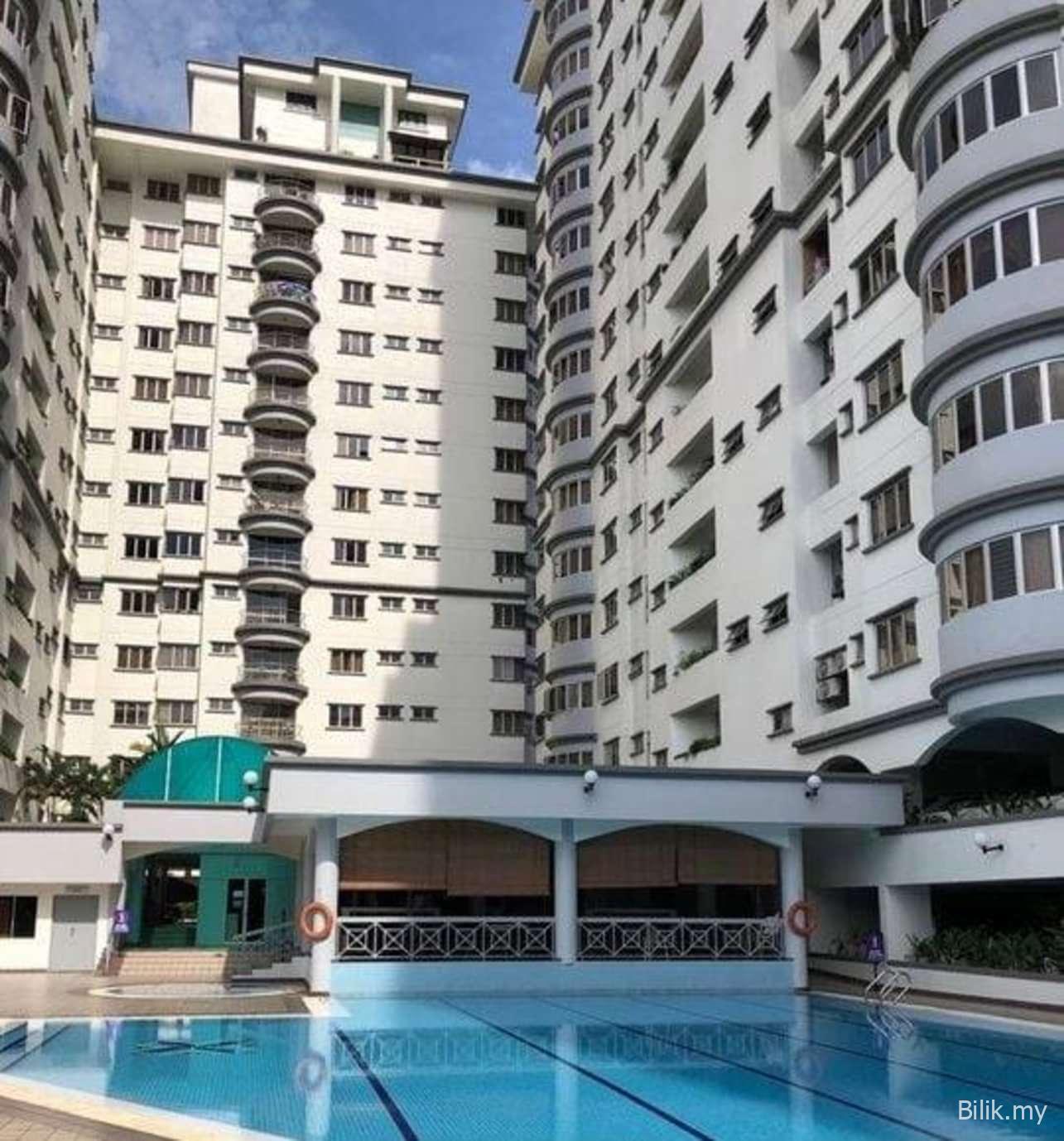 Bilik Medium Besar seperti master bedroom untuk disewa di Prima Duta ...