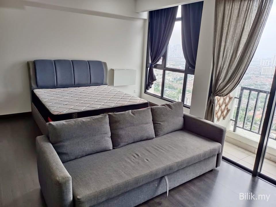 Fully Furnished Studio Room For Rent - Bilik.my